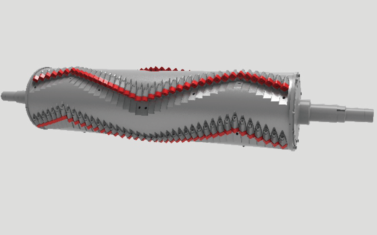 Single Shaft Shredder | China shredder, solid waste shredder ...